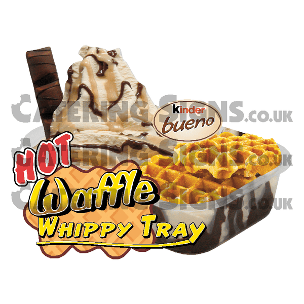 Kinder Bueno Warm Waffles – Waza's Whippy
